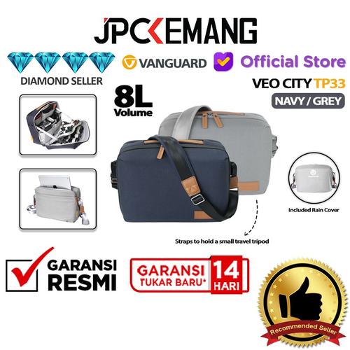 Promo Vanguard Veo City TP33 Tech Pouch Technical Pack Veo City TP 33 RESMI - Navy Cicil 0% 3x ...