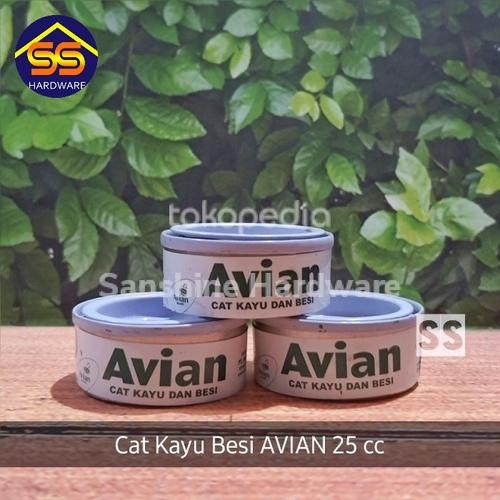 Jual CAT KAYU BESI AVIAN 25cc Cat Minyak Sintetis - Hitam - Kota ...