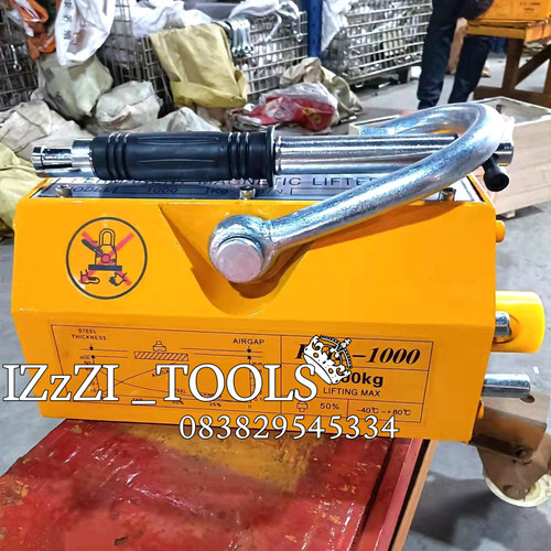 Jual Permanent magnet lifter 2 ton Alat angkut plat magnetic lifting ...
