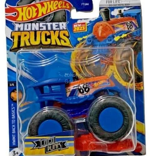 Jual Monster Trucks Loco Punk locopunk blue Hot Wheels diecast truck ...
