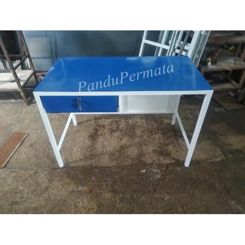 Jual Meja Besi Toko Kasir Kerja Komputer Dengan Laci Kunci Custom ...