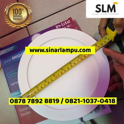 Jual Downlight LED Panel Inlite INPS 628R 18w putih dia. 24cm ...