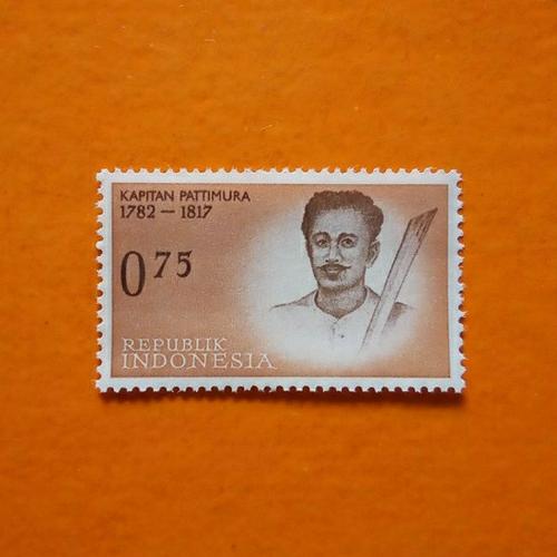 Jual Prangko Indonesia Kapitan Pattimura / pahlawan nasional. - Kota ...