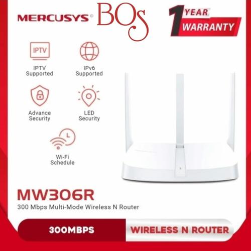 Jual Mercusys MW306R Router WiFi 300Mbps Multi Mode Wireless N Router ...