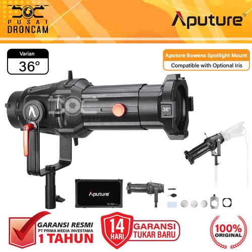 Promo Aputure Spotlight Mount Set with 19° 26° 36° Lens Bowens Spot ...
