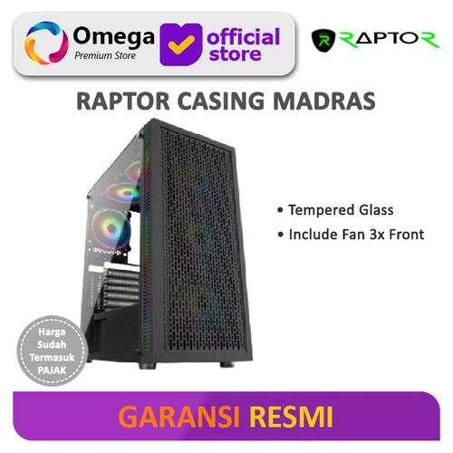 Promo Casing Gaming Raptor Madras - Kota Medan - Omega Premium Store ...