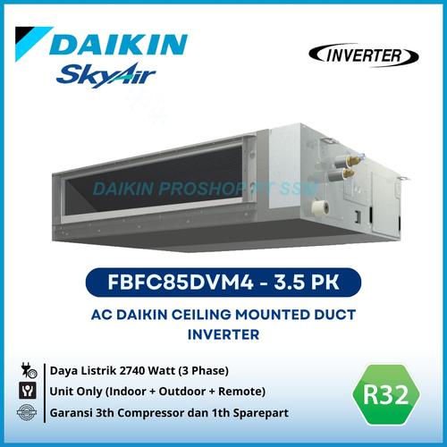 Promo Ac Daikin Split Duct 3.5PK Inverter FBFC85DVM4 3PhaseWireless ...