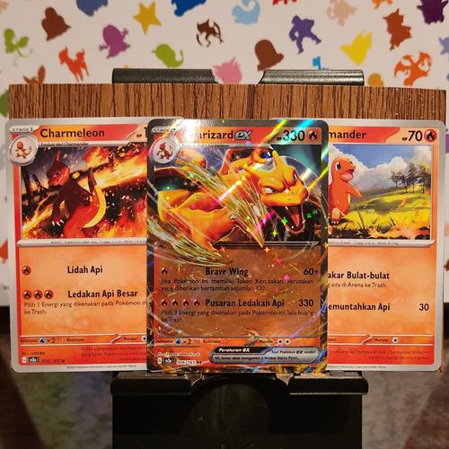 Jual CHARIZARD EX POKEMON TCG 151 INDONESIA SV2A - Kota Surabaya - SSG ...