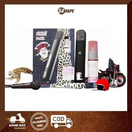 Jual FOOM Pod X The Prediksi Bundling Liquid 15ml - ABSOLUTE BLACK ...