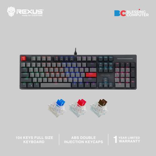 Jual Keyboard REXUS HEROIC KX5 GREY - Kota Denpasar - Blessing Computer ...