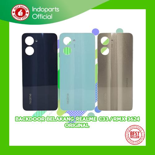 Jual TUTUP BELAKANG BACKCOVER BATERAI BACK CASING REALME C33 RMX3624 ...