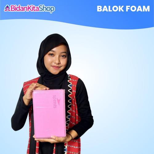 Jual Balok Foam / Yoga Block Brick / Balok Yoga PVC Speed - Bidan Kita ...