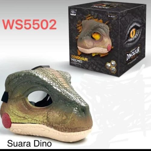 Jual Topeng Dinosaurus Jurassic Park Helmet Dino - Cokelat - Jakarta Pusat - Jonstep Bless ...