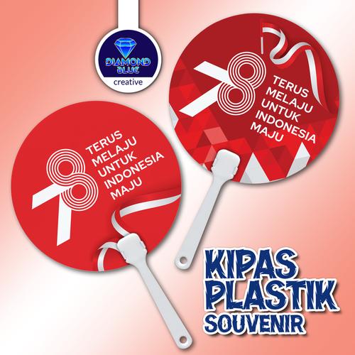 Jual KIPAS PLSTIK PROMOSI CUSTOM - KIPAS SOUVENIR Sesuai bentuk design ...