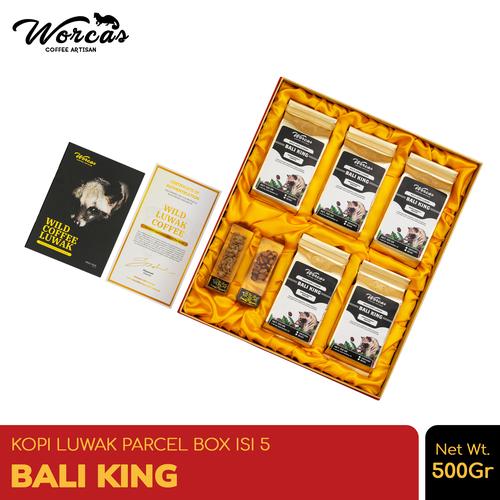 Promo WORCAS Kopi Luwak Liar Paket Isi 5 Bali King - Parcel Box - KOPI ...
