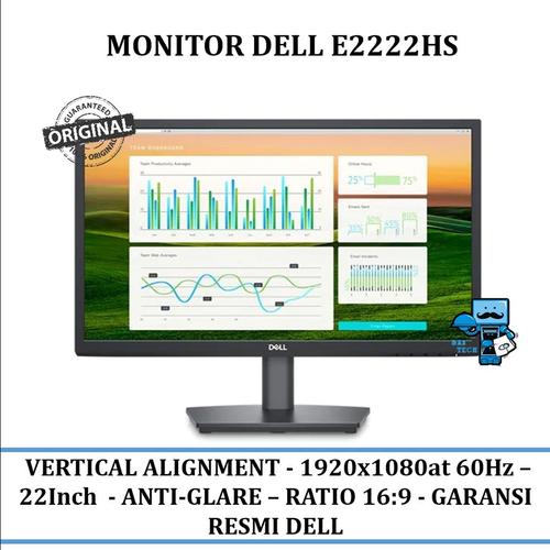 Jual Monitor LED Dell E2222HS 22 Inch Full HD DP HDMI VGA 60 hz ...