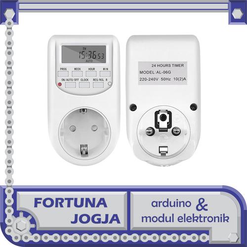 Jual Timer Digital AL-06G model Colok Terminal Stop Kontak Saklar ...