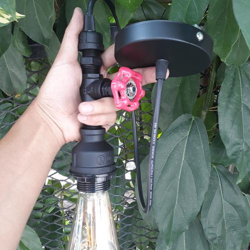 Jual Lampu gantung industrial pipa besi antik vintage retro rustic Ver ...