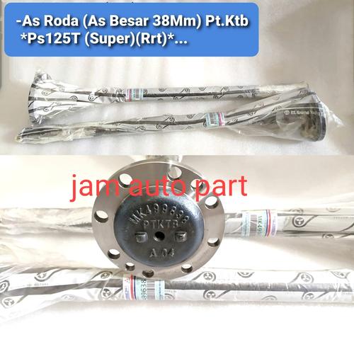 Jual AS RODA/STIK AS PS125 TURBO 38MM, RRT SUPER LOGO ASLI ORIGINAL ...