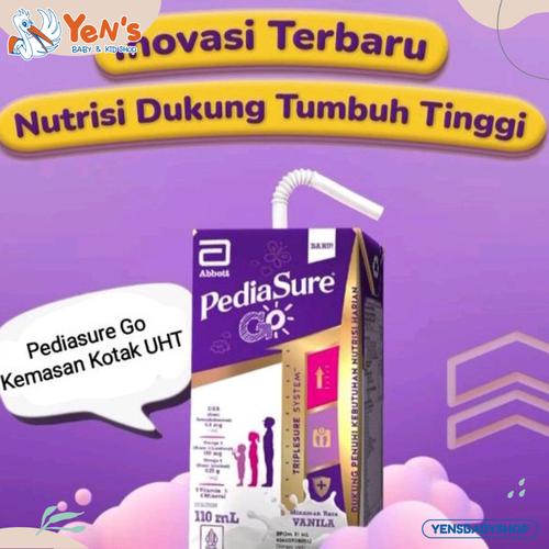 Jual Pediasure Go 110 ml Susu UHT Pediasure Vanila / Coklat - Vanila - Kota Bandung - Yen's Baby ...