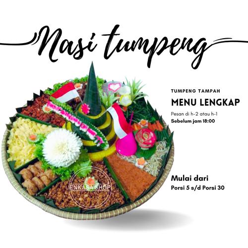 Jual Tumpeng Nasi Kuning Porsi 5 sampai dengan 30 Orang Menu Lengkap ...