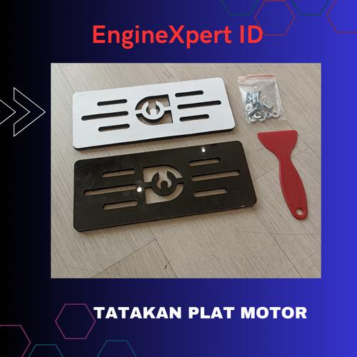 Jual Frameless Plate Holder Plat Motor/Tatakan Plat Motor Akrilik - by ...
