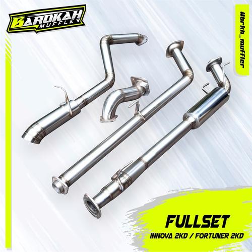 Promo Knalpot Fullsystem Innova Diesel 2KD Innova Reborn Fortuner VNT ...