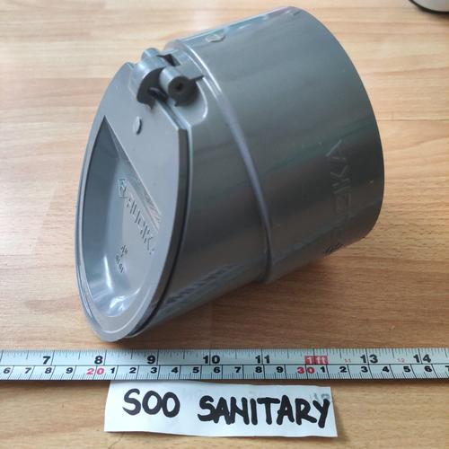 Jual Backflow Valve 4" Inch Rucika PVC - Tutup Pembuangan Anti Tikus ...