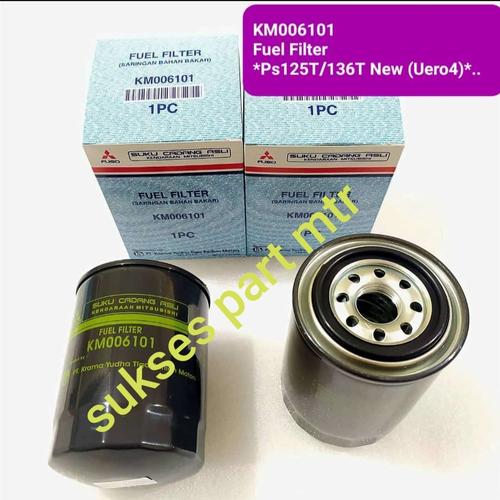 Jual fuel filter/filter solar new canter euro 4 KM006101 - Jakarta ...