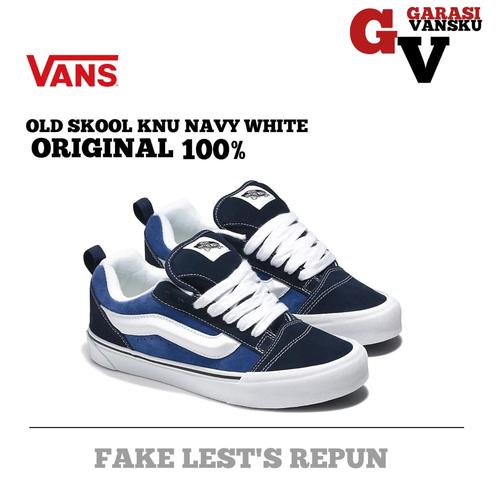 Jual VANS OLD SKOOL KNU NAVY WHITE ORIGINAL - NAVY WHITE, 37 - Jakarta ...