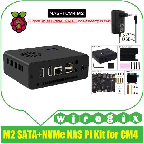 Jual M2 SATA + NVMe NAS Pi Kit for Raspberry Pi CM4 - Kab. Bandung ...