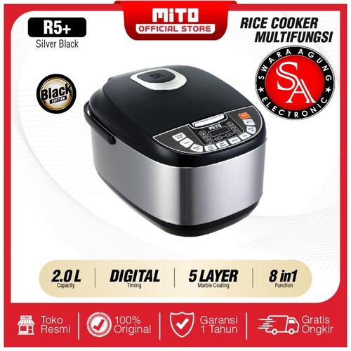 Jual Rice Cooker Digital 8 In 1 MITO Type : R5+ -Black- 2 Liter - Kota ...