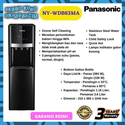 Jual DISPENSER PANASONIC NY-WDB83MAK GALON BAWAH OZONE SELF CLEANING ...