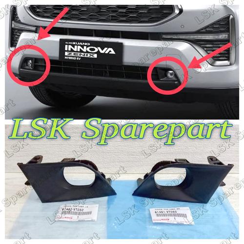 Jual Cover Foglamp Ring Fog Lamp Toyota Innova Zenix Asli - Kanan / RH ...