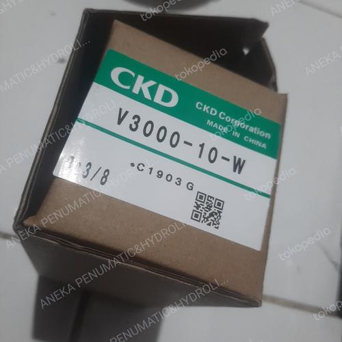 Jual SOLENOID VALVE CKD V3000-10-W 3/8" - Jakarta Barat - ANEKA ...