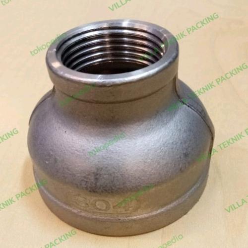 Jual Vlok Shock Reducer Stainless SS304 Drat 1/2" x 3/8" inch / Vlok ...