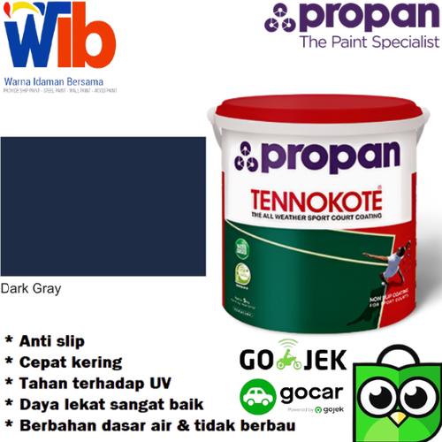 Jual CAT LAPANGAN PROPAN TENNOKOTE TNK 1000 WA galon 5 kg - DARK GREY ...