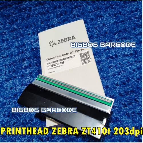 Jual 203dpi PRINTHEAD PRINTER BARCODE ZEBRA ZT410 | ZT410t 300dpi ...