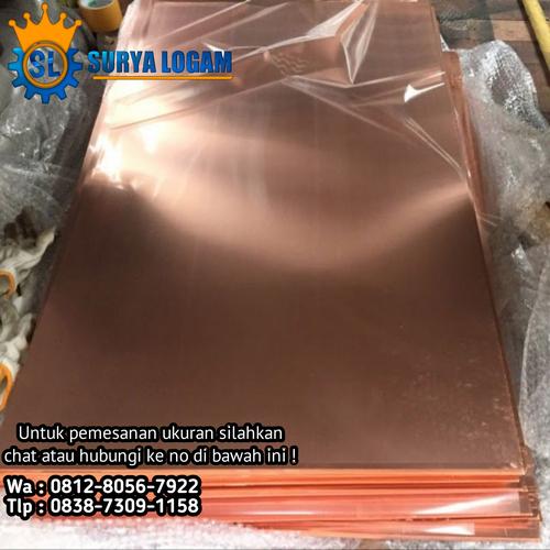 Jual Plat tembaga 0,15mm x 36cm x 120cm - Plat tembaga lembaran 0,2mm ...