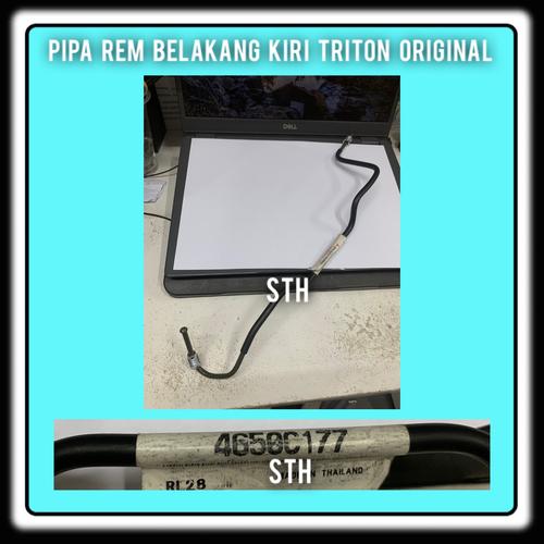 Jual PIPA REM TRITON BELAKANG KIRI GARANSI ORIGINAL MITSUBISHI 4650C177 ...