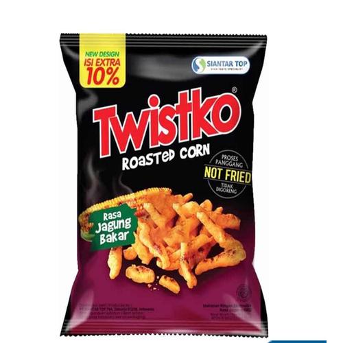 Jual Snack Twistko Roasted Corn Jagung Bakar - 70gr / 145gr - 145gr ...