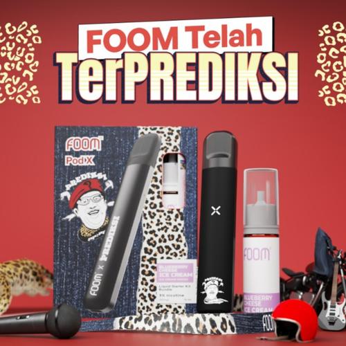 Jual Foom X Prediksi Edition + Foom Salt Nic 15ML by Foom Lab / Foom X ...