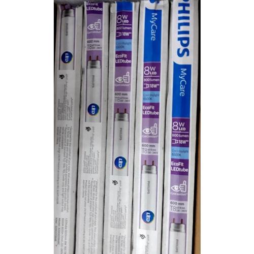 Jual Lampu TL PHILIPS Led T8 60 Cm 8 Watt 8W Ecofit My Care Putih ...