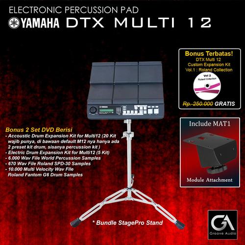 Jual Yamaha DTX Multi 12 Bundle With STAND / Multi12 / DTXMulti 12 Drum ...