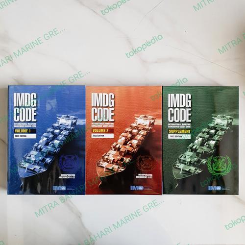 Jual IMDG Code Volume 1, 2, Supplement 2022 Edition (3 Buku) - Kab. Gresik - MITRA BAHARI MARINE ...