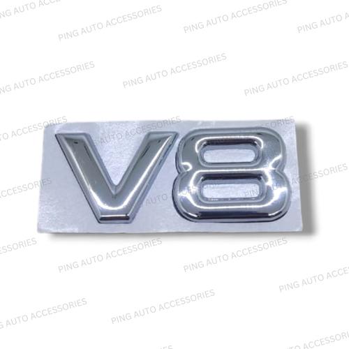 Jual EMBLEM LOGO V8 OEM LOGAM LAMBANG LOGO V8 BODY BELAKANG - Jakarta ...