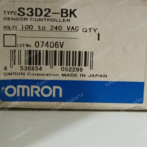 Jual SENSOR CONTROLLER OMRON S3D2-BK - Jakarta Barat - Teknikaljakarta | Tokopedia