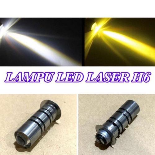Jual Lampu Led H6 Laser Hi Lo Beam 2 Warna Ac Dc Bebek Matic Universal ...