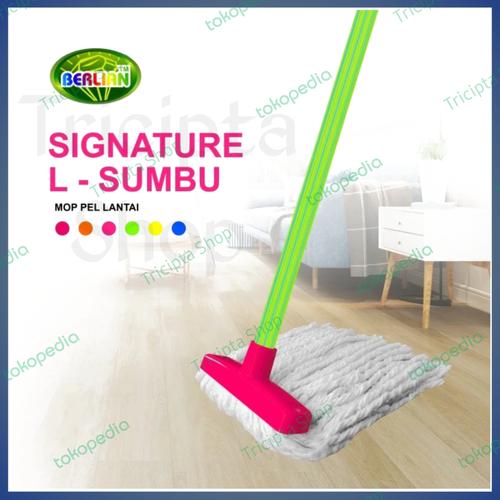 Jual Alat Mop Pel Lantai Tangkai Sumbu Berlian Signature - Kota ...