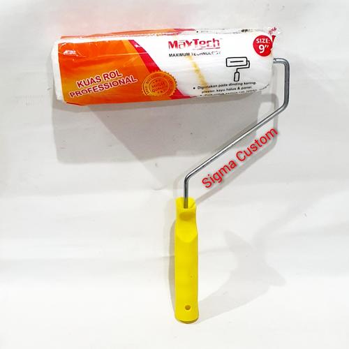 Jual Kuas Rol Pro Cat Tembok / Paint Roller 9" Inch MAXTECH - Jakarta ...